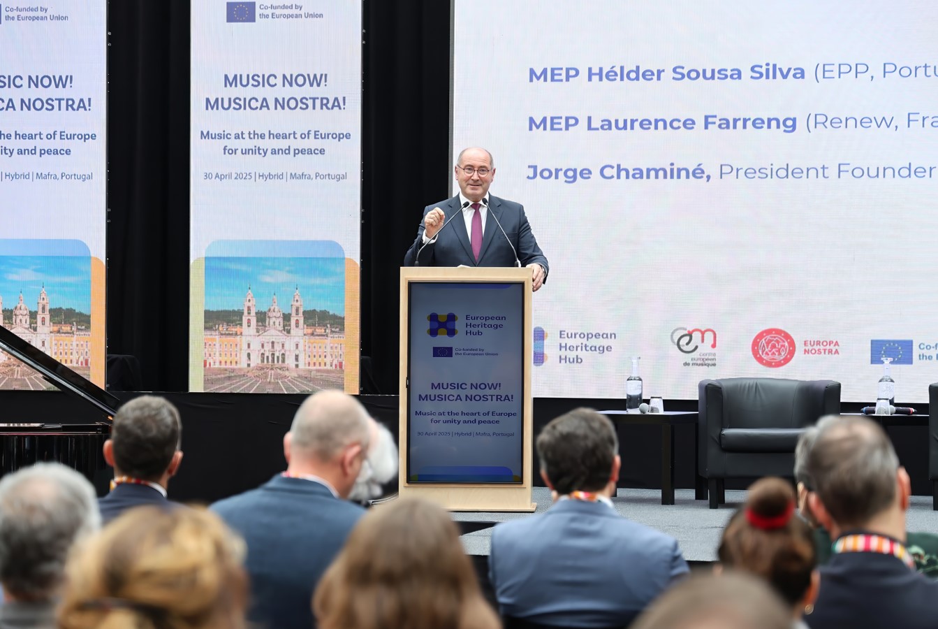 Eurodeputado Hélder Sousa Silva defende o reforço do apoio à música ...