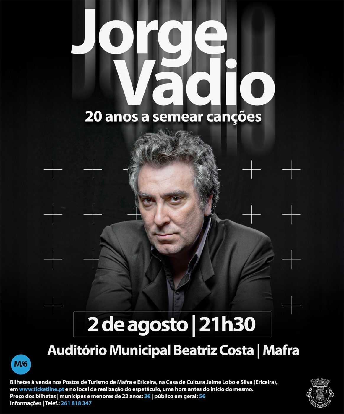 Jorge Vadio, 20 anos a semear canções - Jornal "O Ericeira"