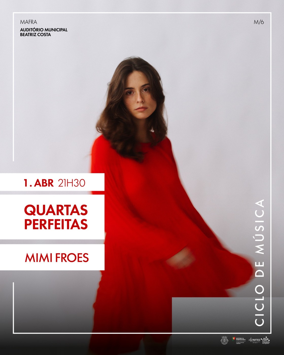 Mimi Froes no Ciclo de Música Quartas Perfeitas - Jornal "O Ericeira"